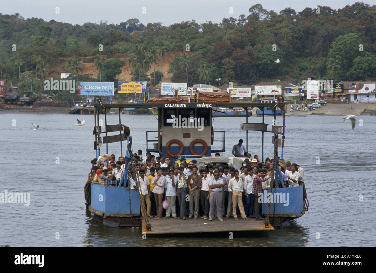 FERRY AT PANAJI GOA INDIA Stock Photo - Alamy