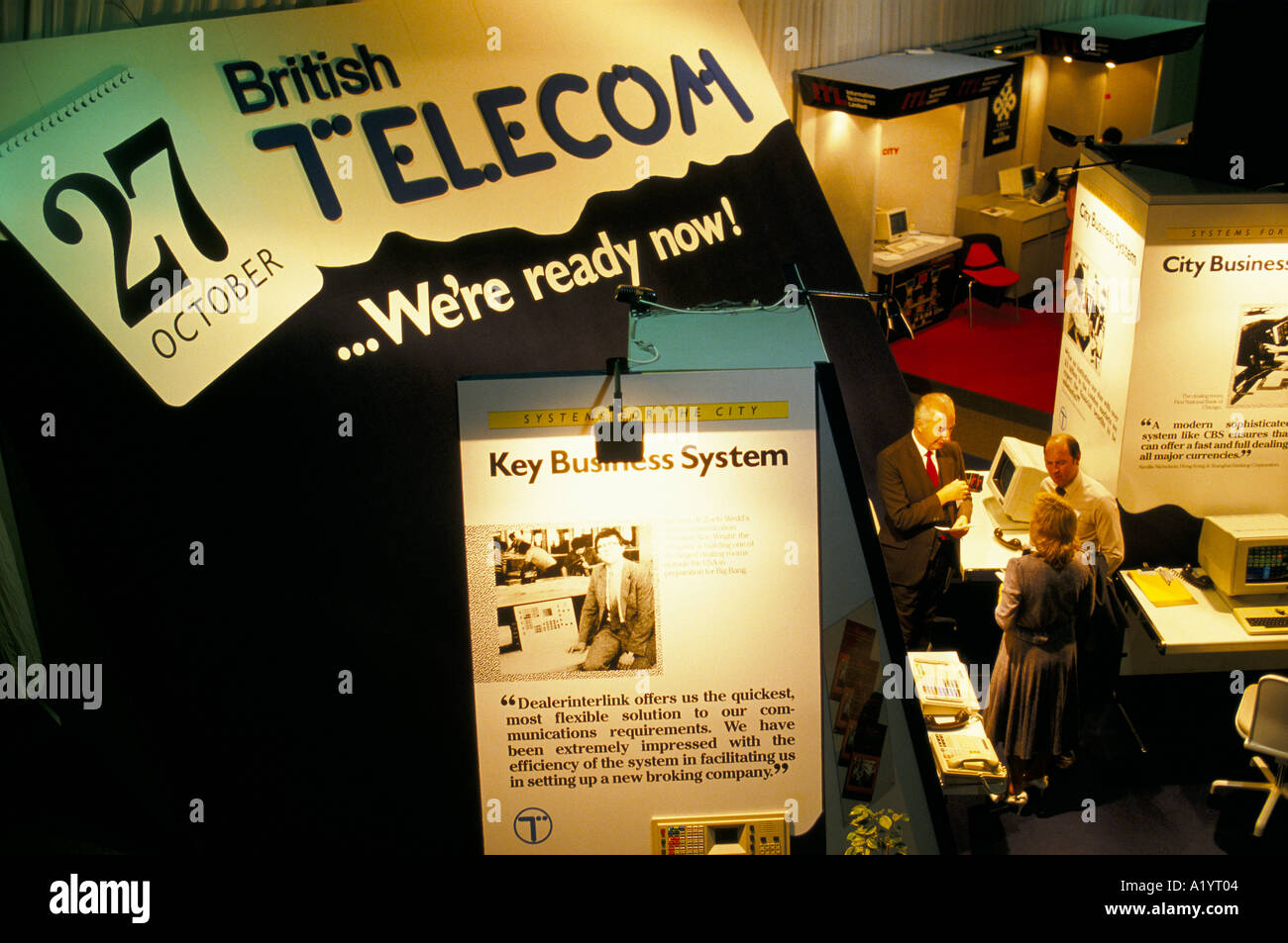 Telecom stand hi-res stock photography and images - Alamy