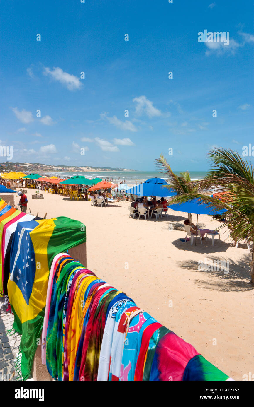 Beach looking towards Natal and Via Costeira, Ponta Negra, Natal, Rio ...