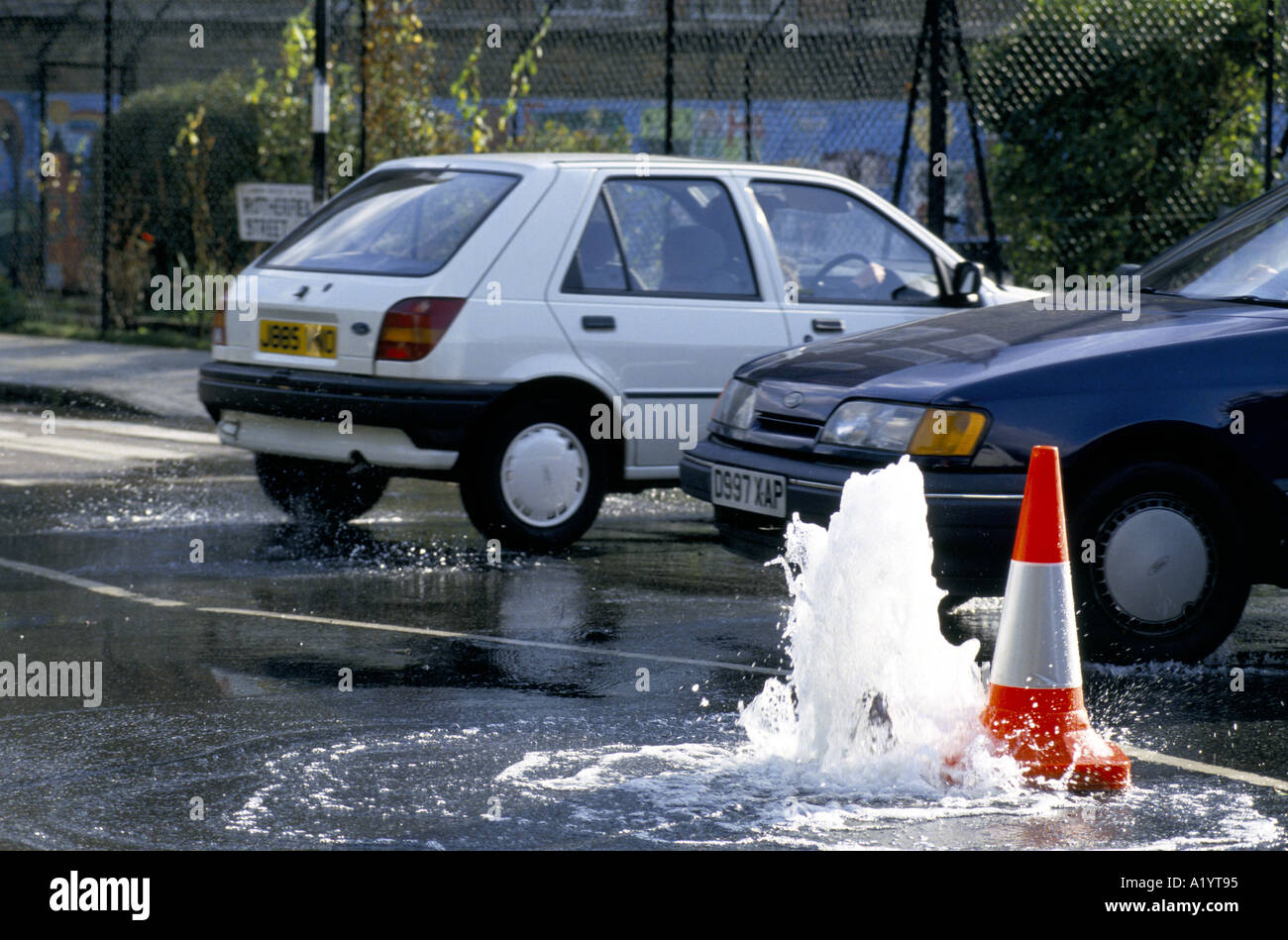 OVERFLOW OF WATER ON GROUND LEVEL TO TAKE PRESSURE OFF MAINS ISLINGTON ...