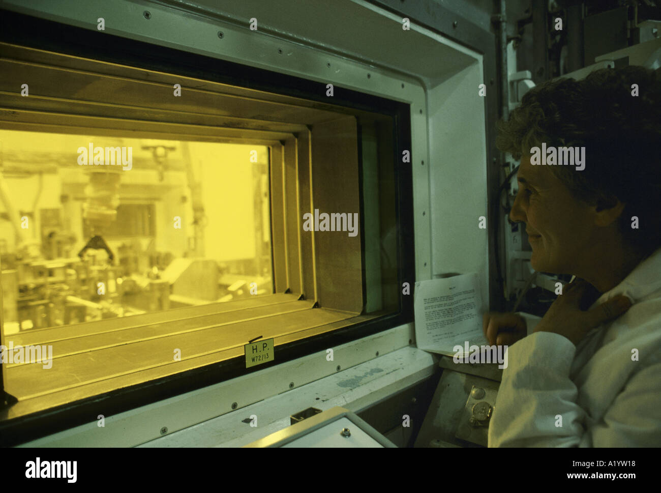 SELLAFIELD VISIT THE DECANNING OF SPENT FUEL RODS EXPLAINED Stock Photo ...
