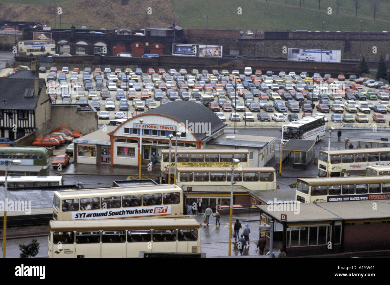 Sheffield bus station hi-res stock photography and images - Alamy