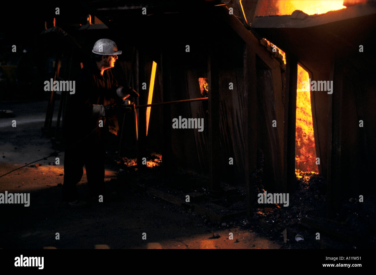 RAVENSCRAIG STEEL WORKS Stock Photo - Alamy