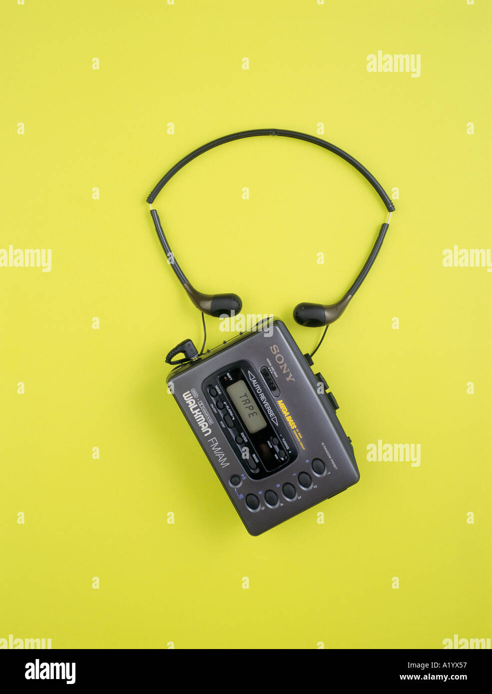 PERSONNAL HI FI WALKMAN Stock Photo - Alamy