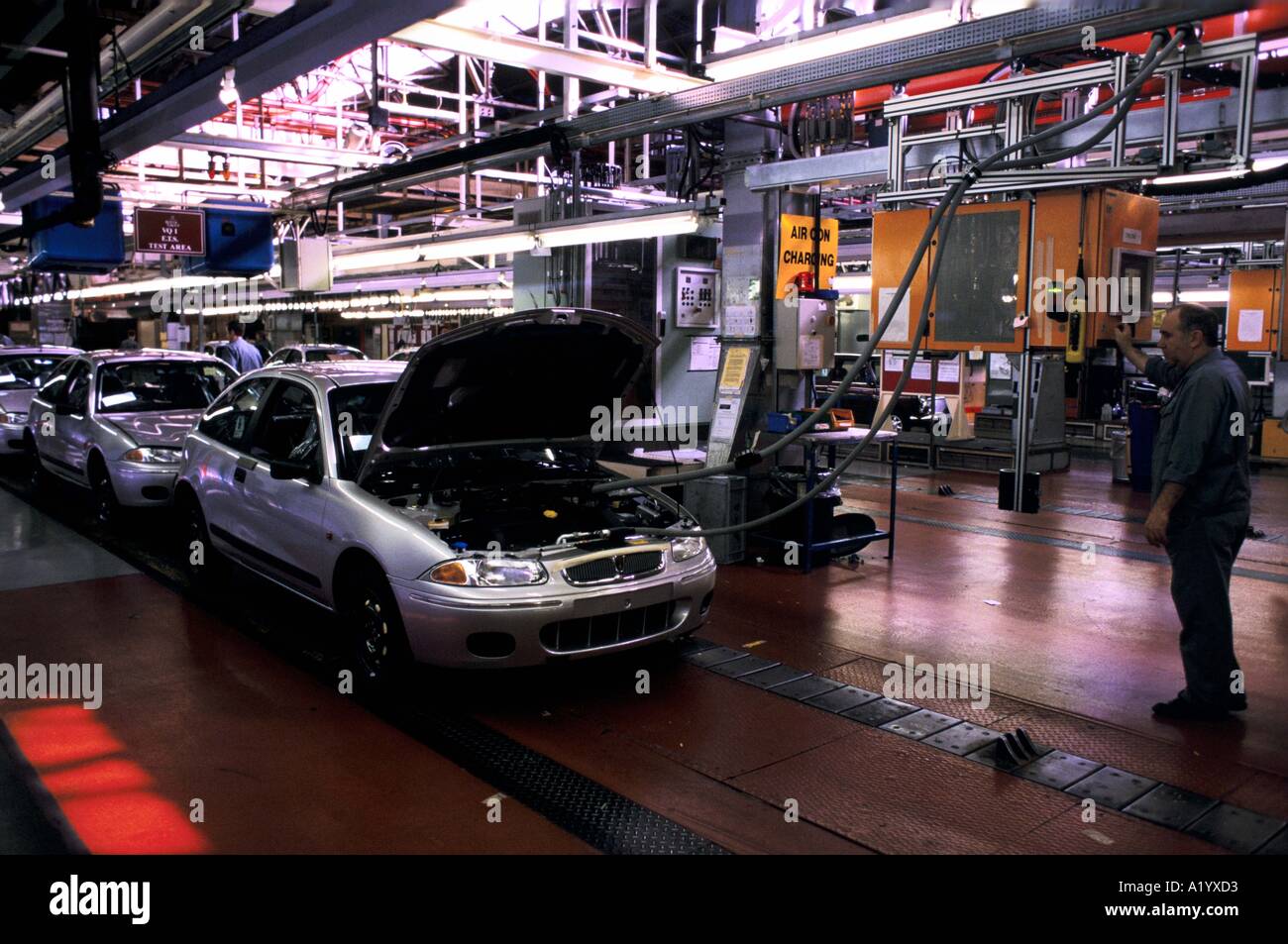 ROVER CAR PLANT LONGBRIDGE Stock Photo - Alamy
