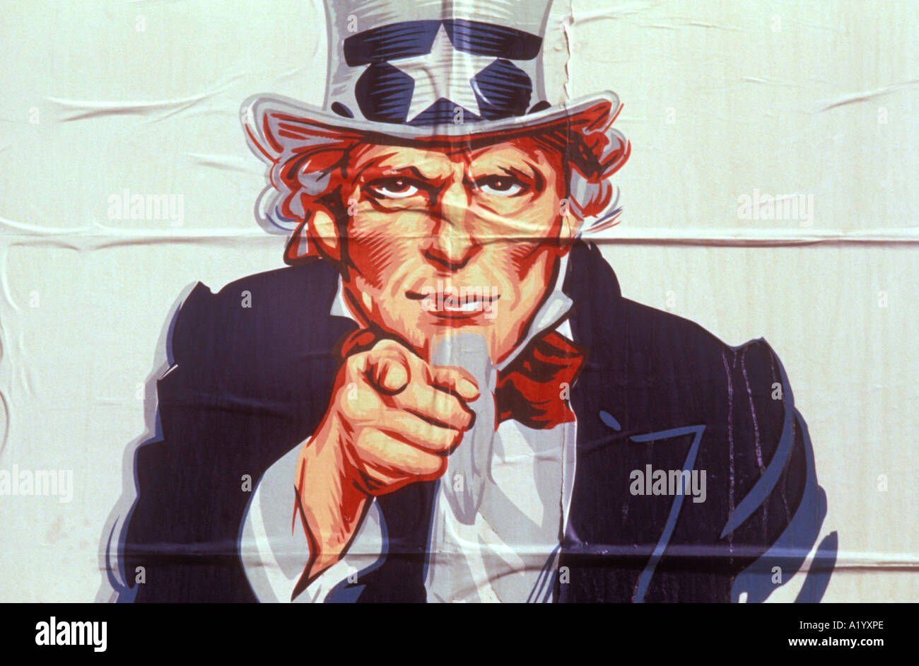 Classic uncle sam poster hi-res stock photography and images - Alamy