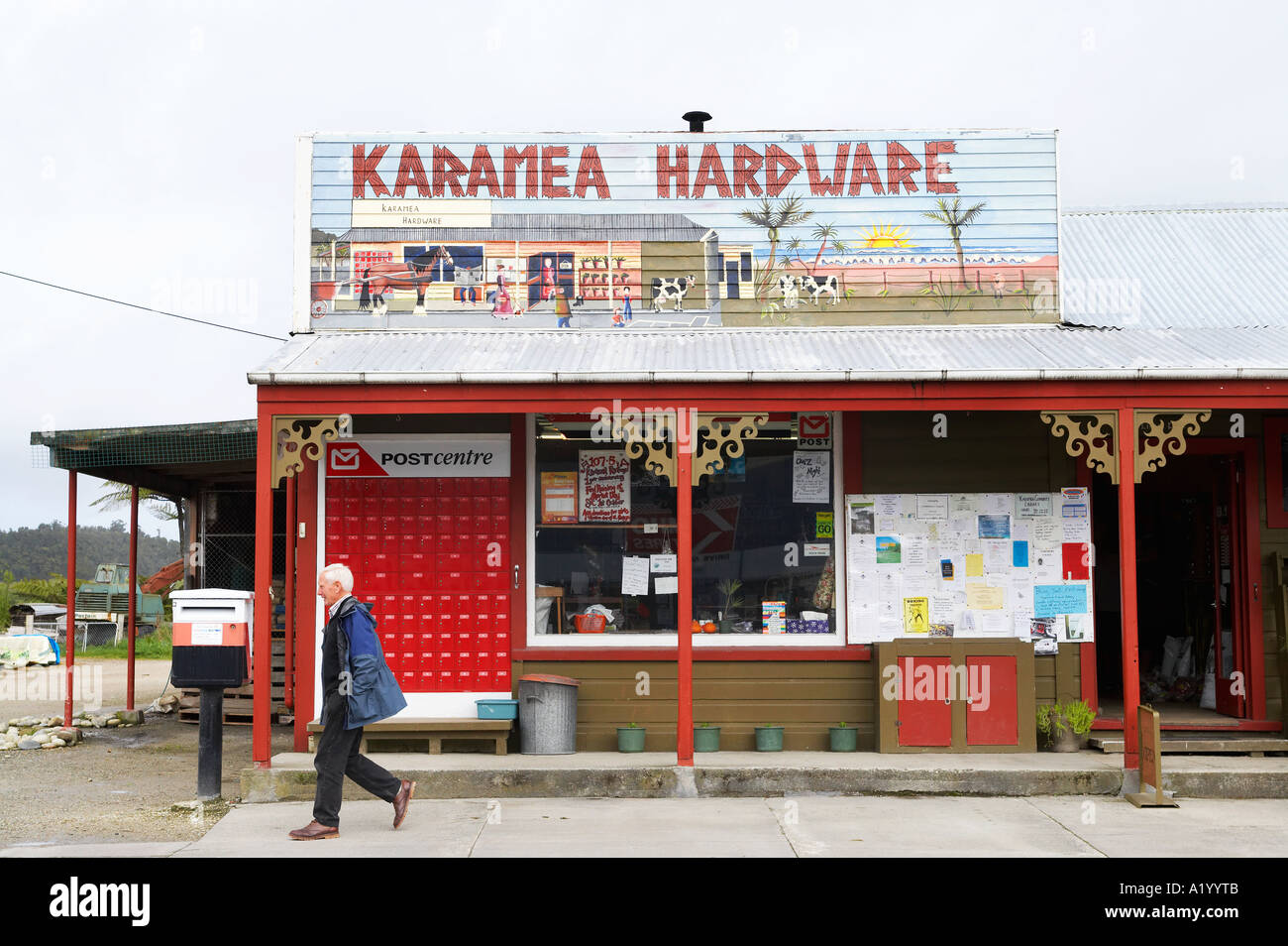 Karamea Hardware Shop Karamea West Coast South Island New Zealand Stock ...
