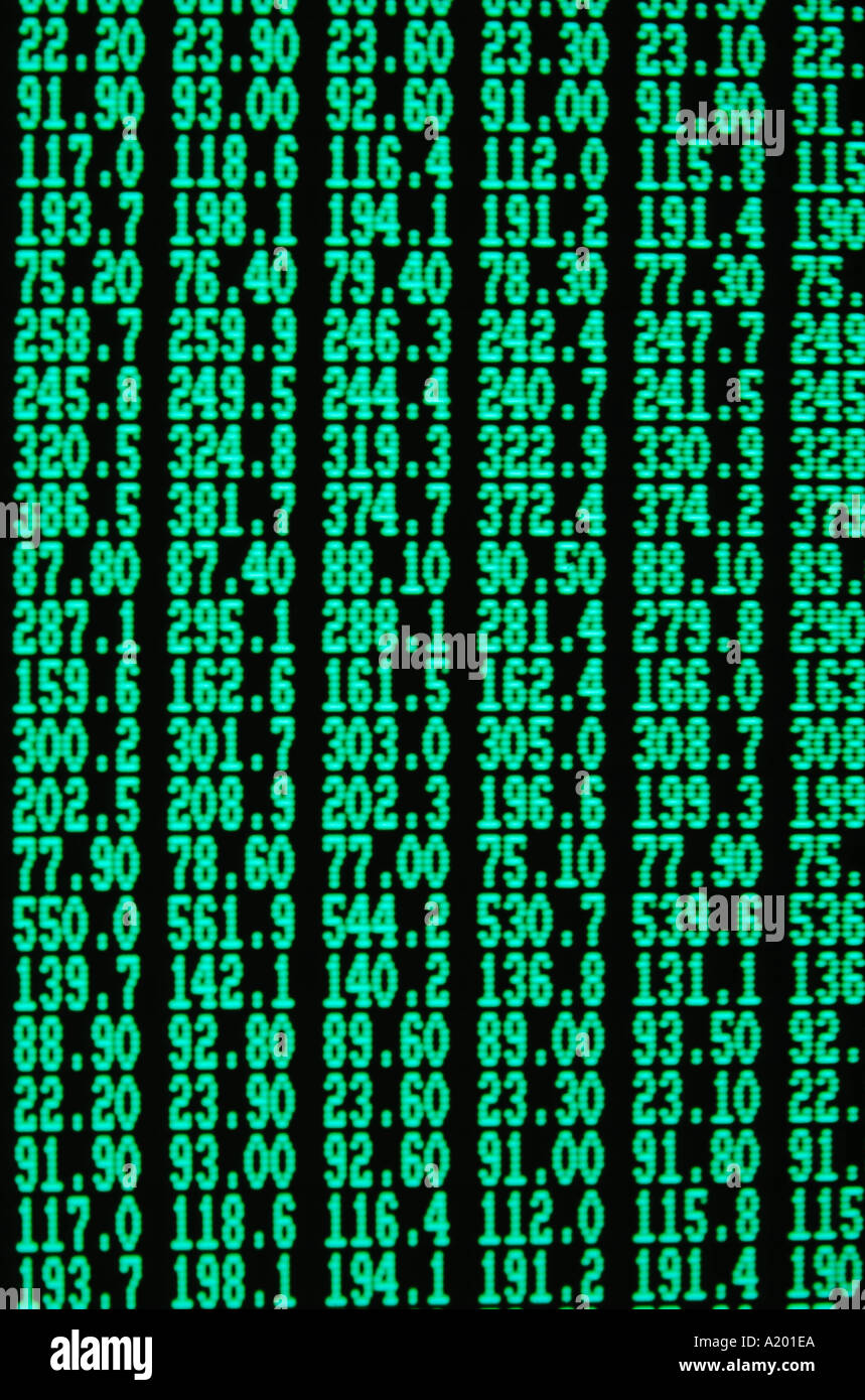 Number screen hi-res stock photography and images - Alamy