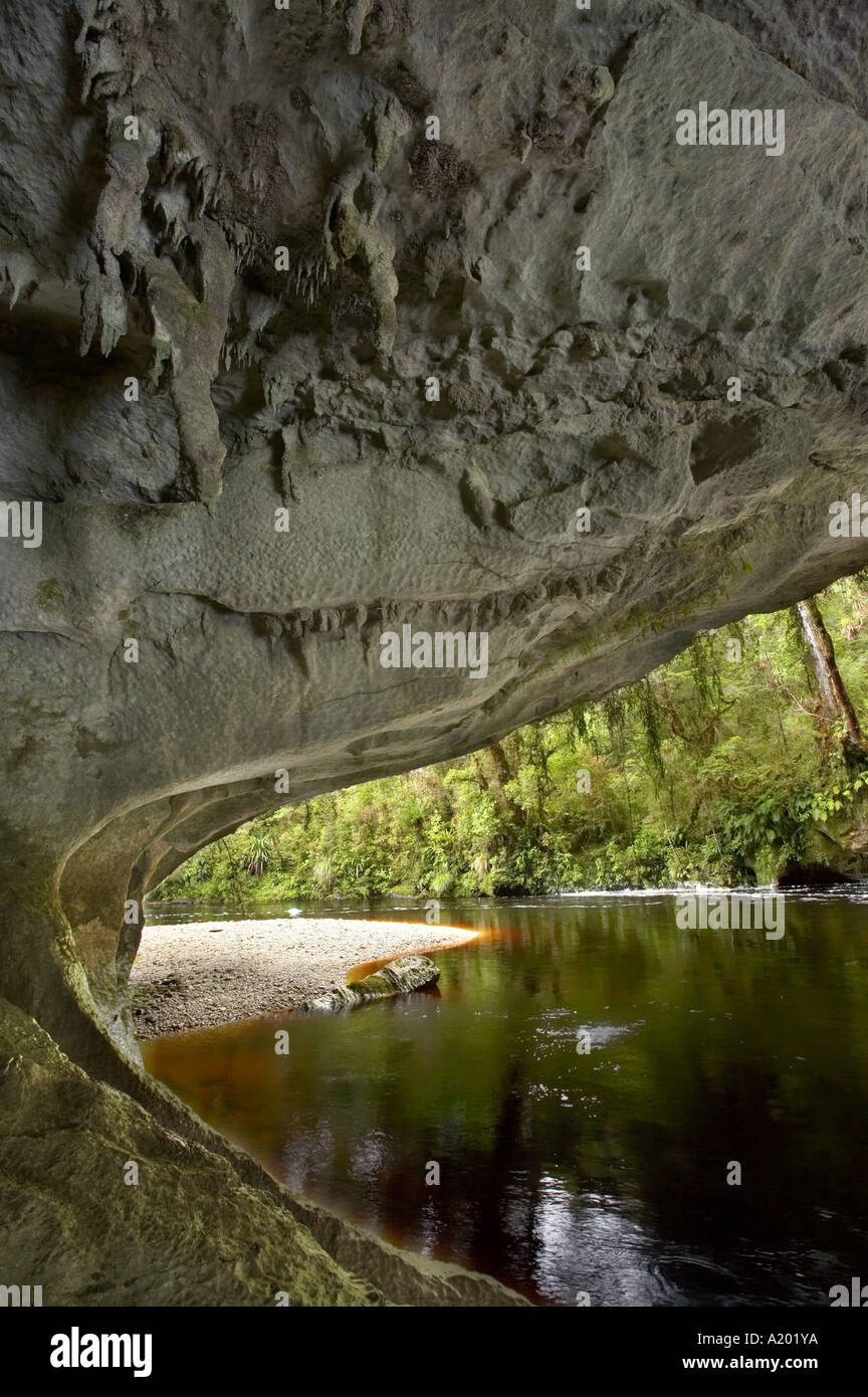 Moira Gate Arch Oparara Basin near Karamea Kahurangi National Park West ...