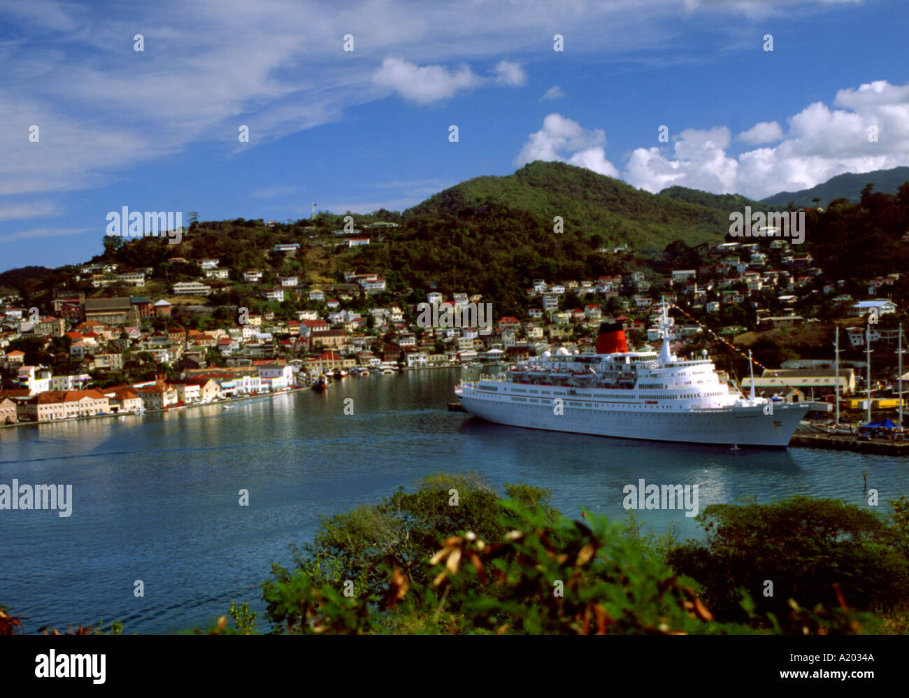 Caribbean grenada aerial hi-res stock photography and images - Alamy