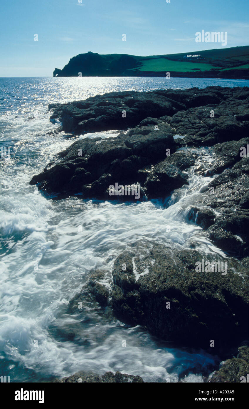 Prawle Point South Devon England UK Stock Photo - Alamy