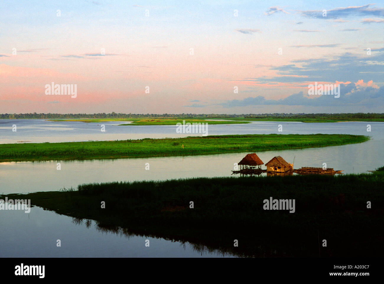The Amazon river. Iquitos. Peru Stock Photo - Alamy