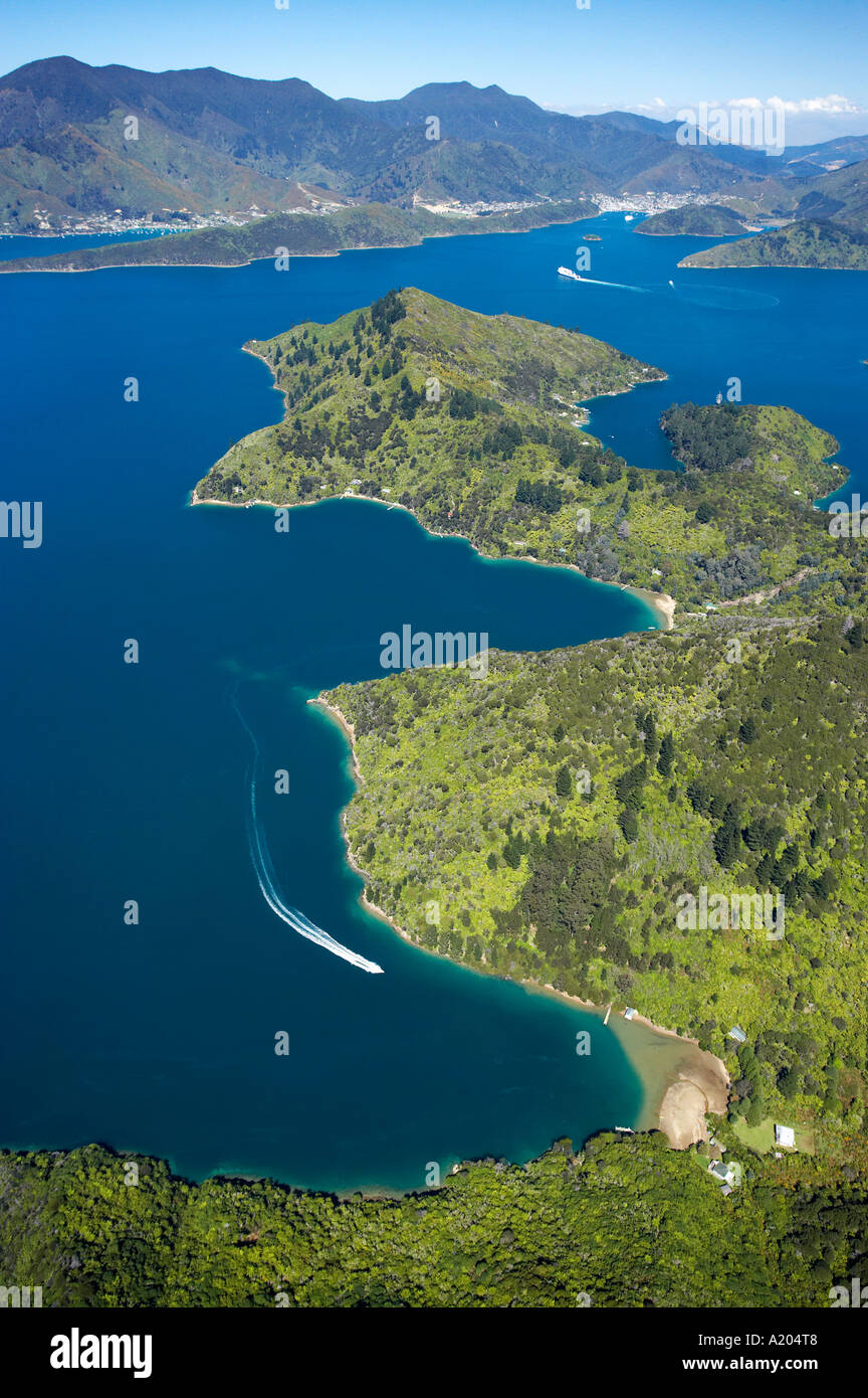 Torea Bay Queen Charlotte Sound Marlborough Sounds South Island New ...