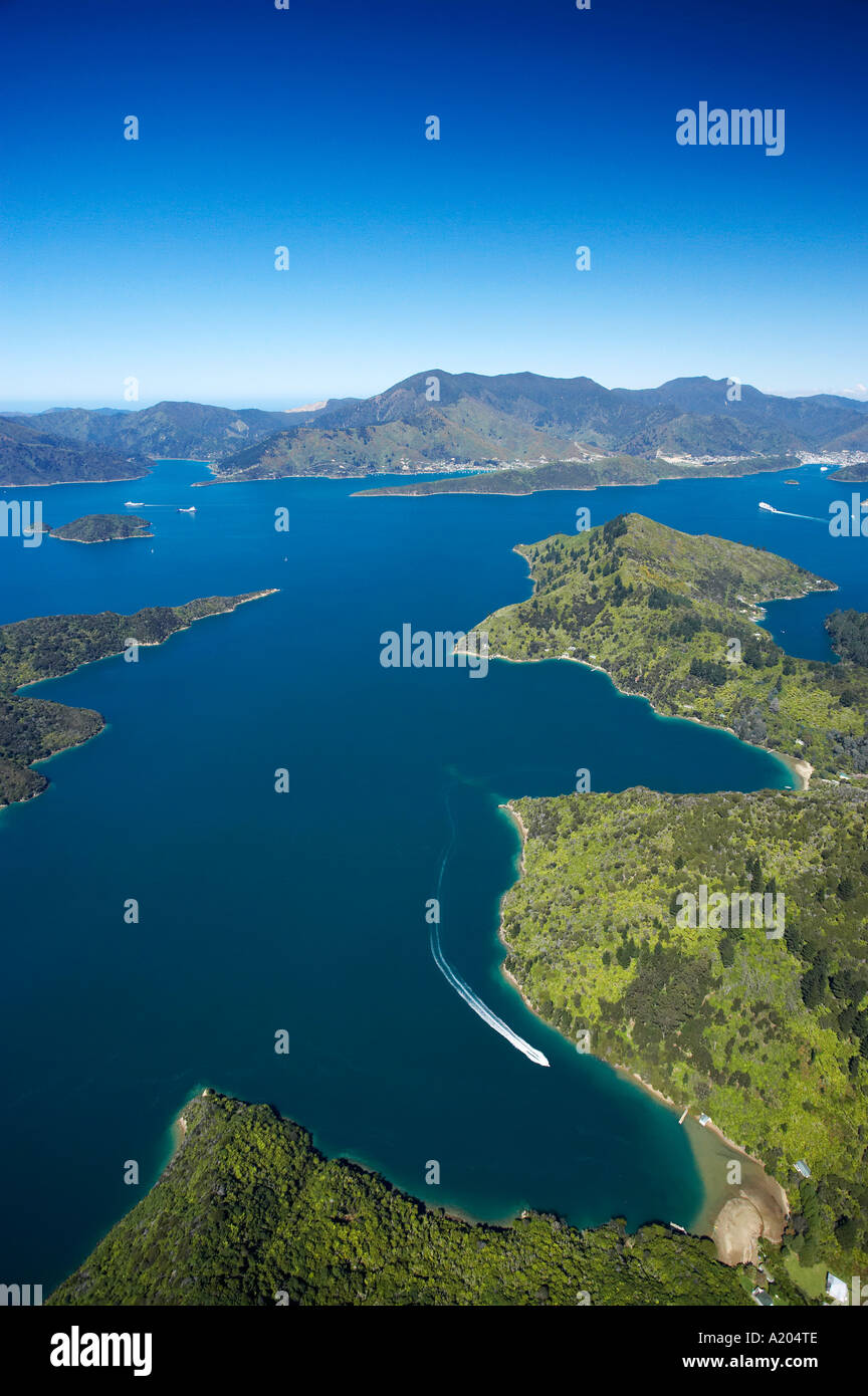 Torea Bay Queen Charlotte Sound Marlborough Sounds South Island New ...