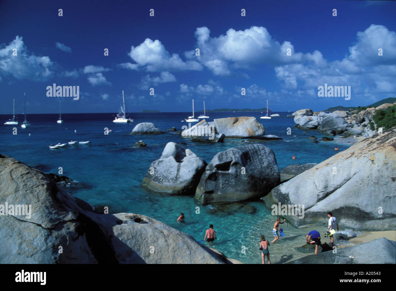 The Baths Virgin Gorda British Virgin Islands Stock Photo - Alamy