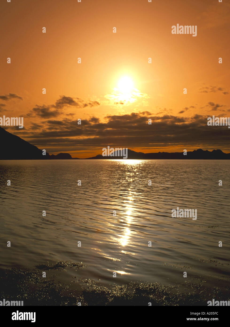 Arctic sun solstice hi-res stock photography and images - Alamy