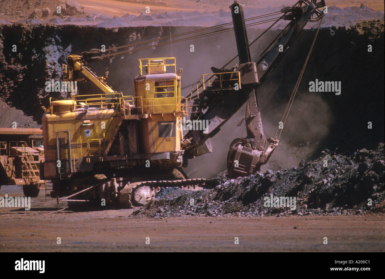 Mining machine 1 Stock Photo - Alamy