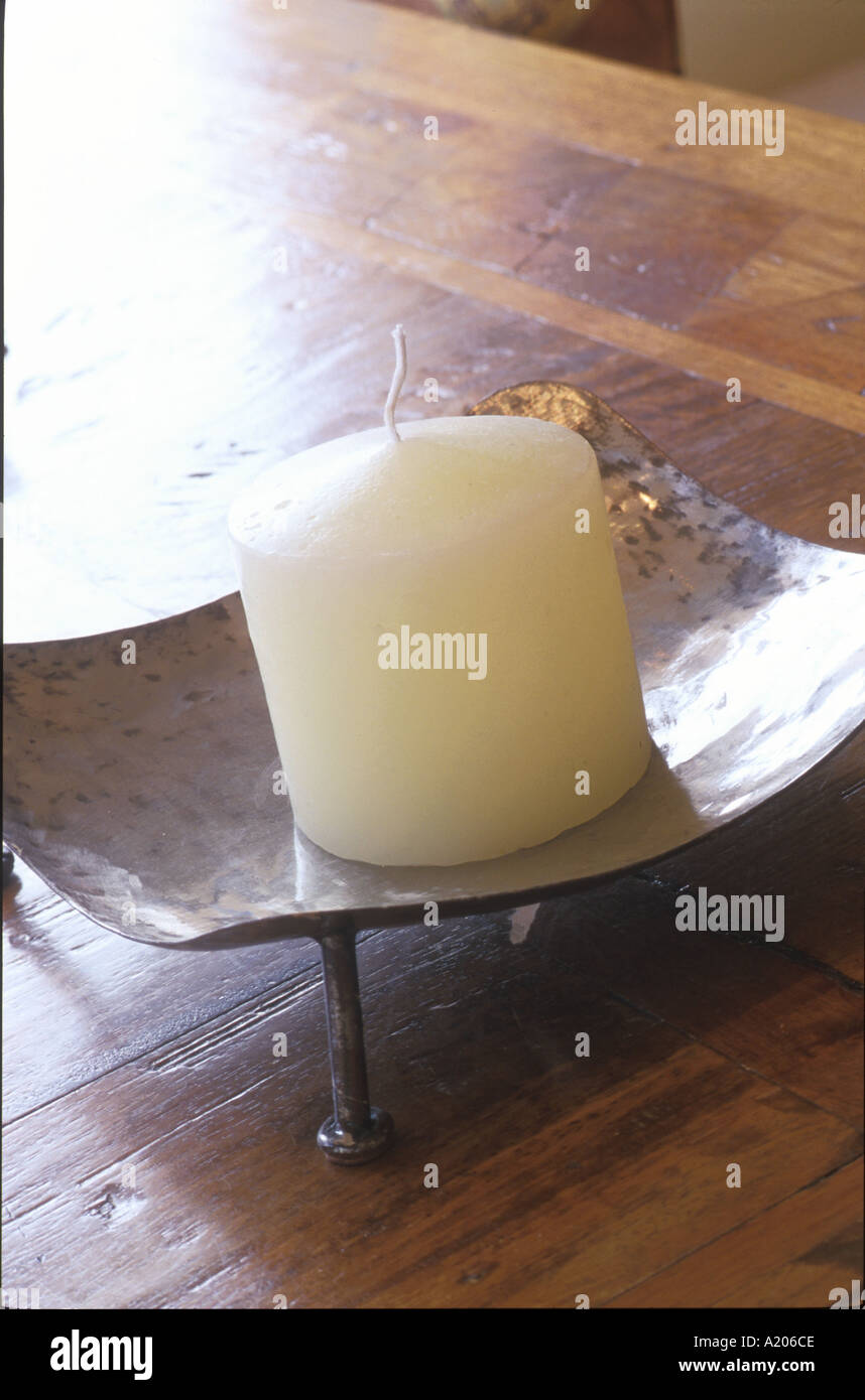 white candle Stock Photo - Alamy