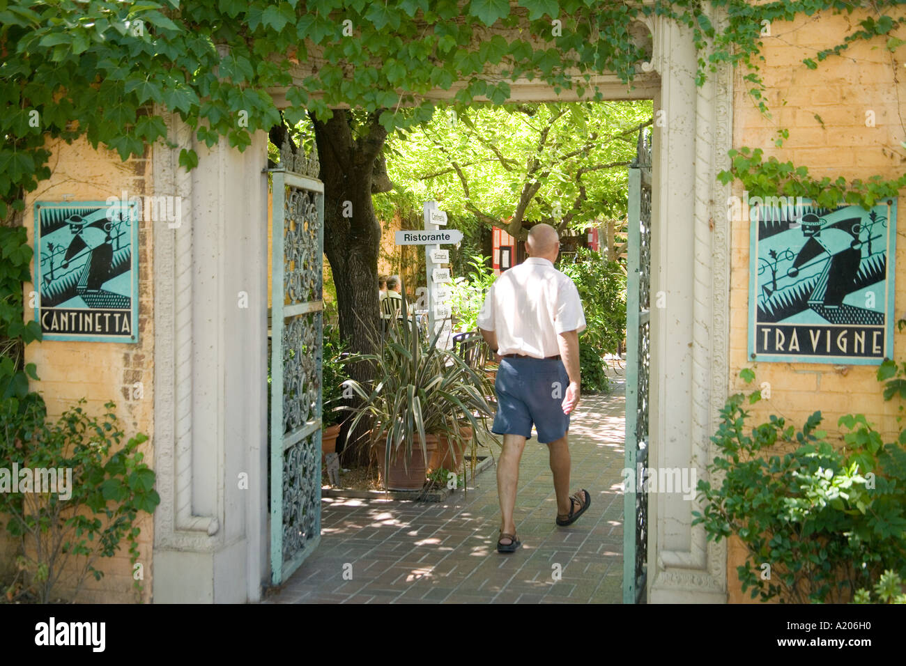 Tra Vigne Restaurant and Antipasti Bar St Helena Napa Valley California ...