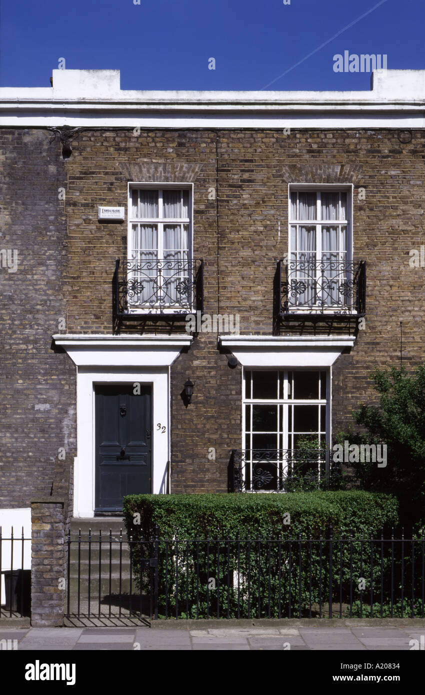 Hercules Road Front elevation Stock Photo - Alamy
