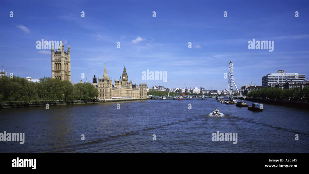 Thames Views London View from Lambeth Bridge towards Houses of ...