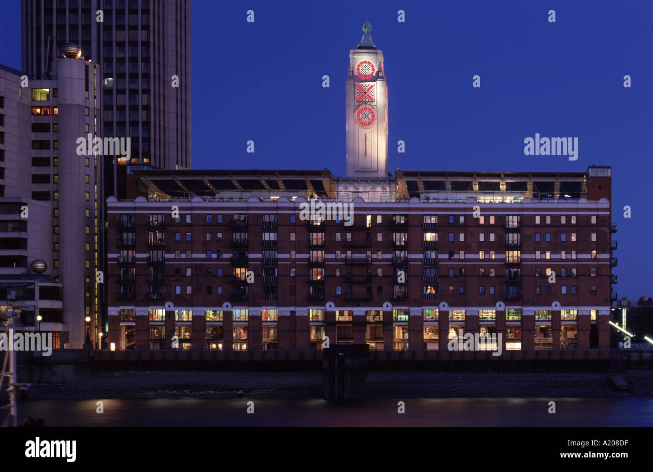 OXO Tower General view Stock Photo - Alamy