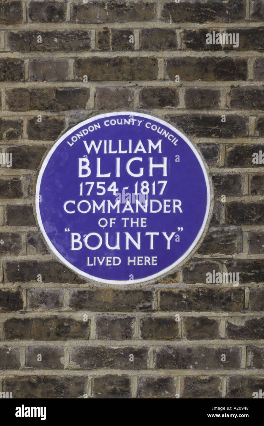 William bligh hi-res stock photography and images - Alamy