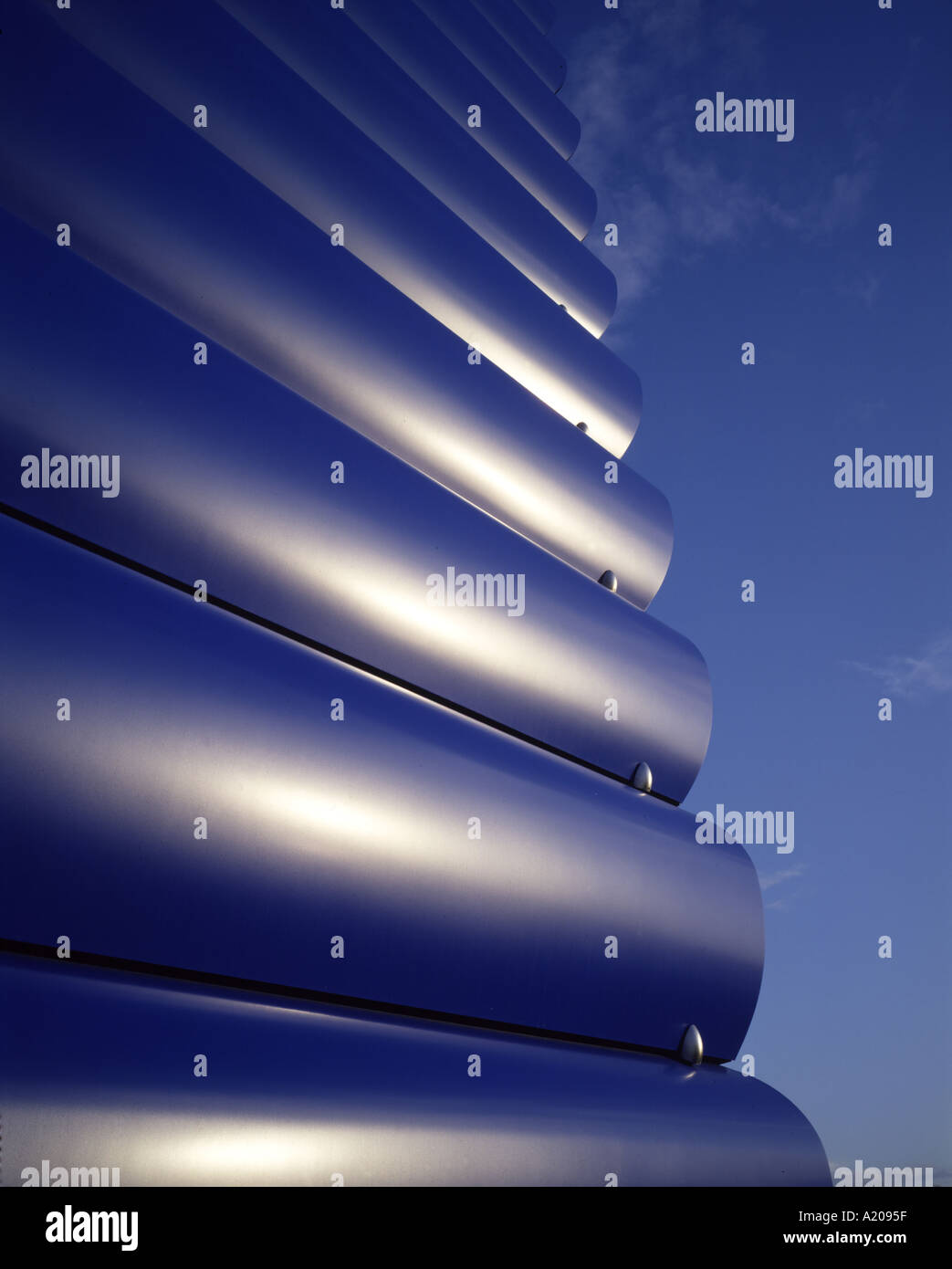 BA Compass Centre Cladding detail Stock Photo - Alamy