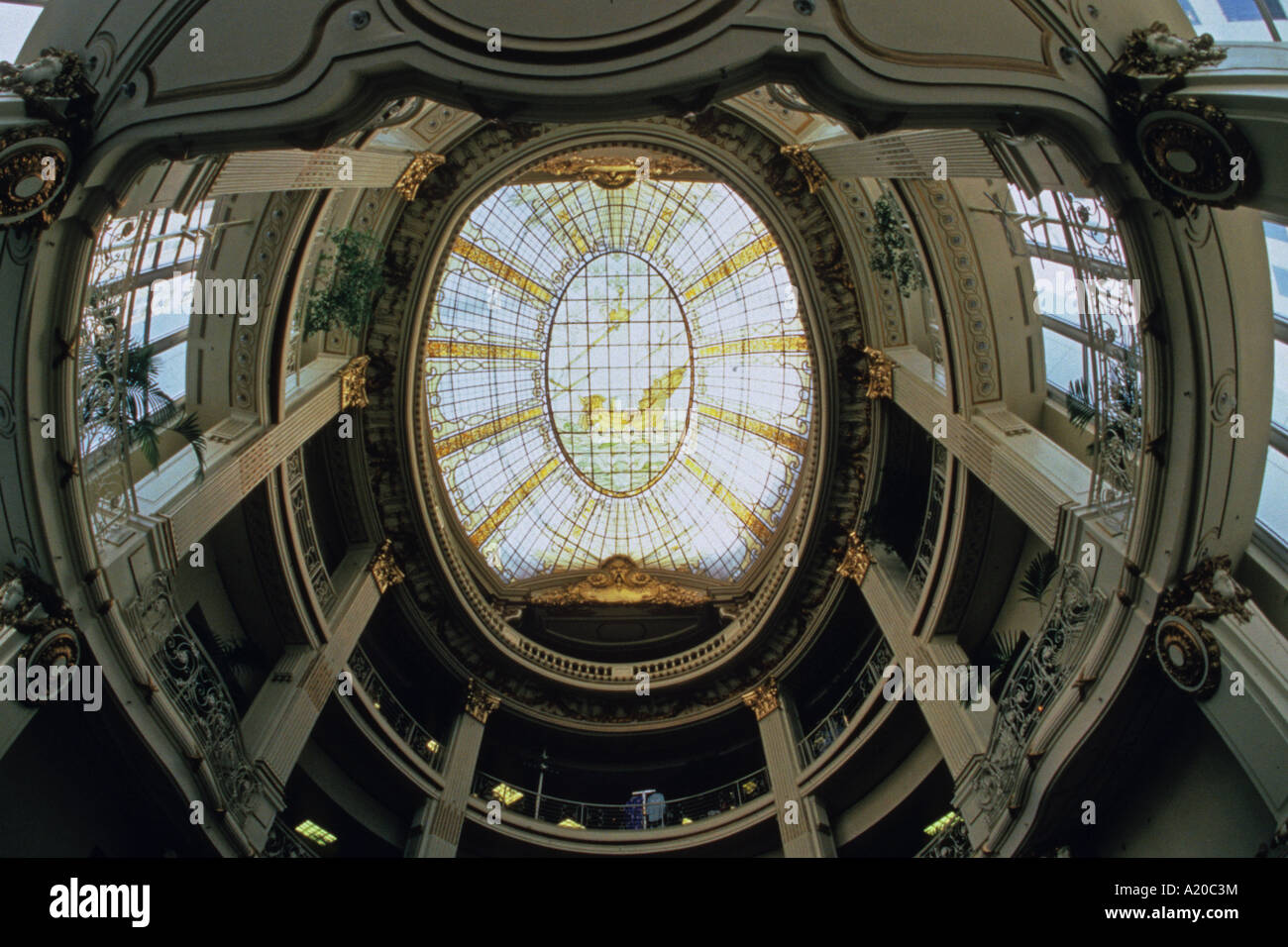 An entrance hall of a department store in San Francisco U.S.A. North ...