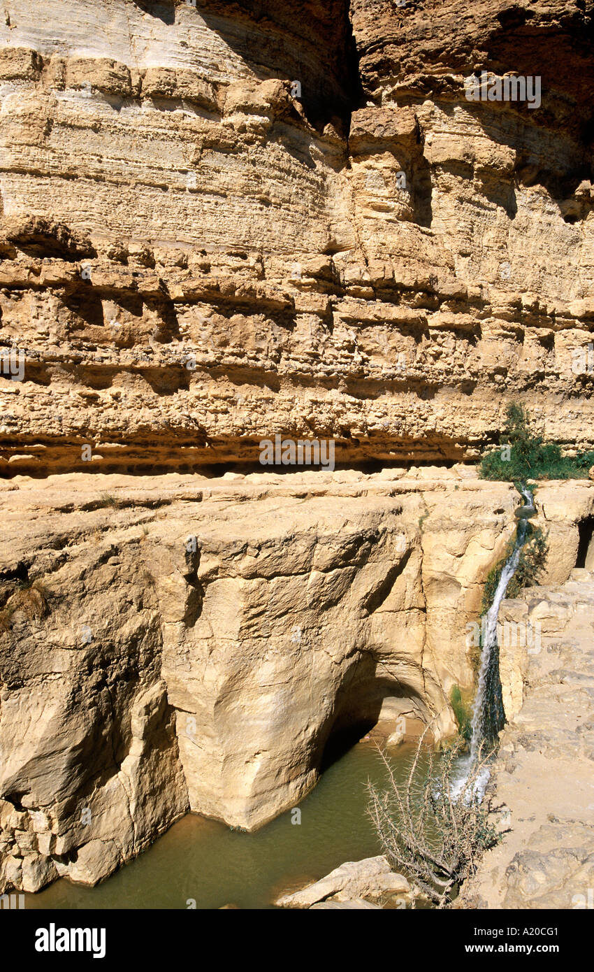 Falls Tamerza Oasis Tunisia Stock Photo - Alamy