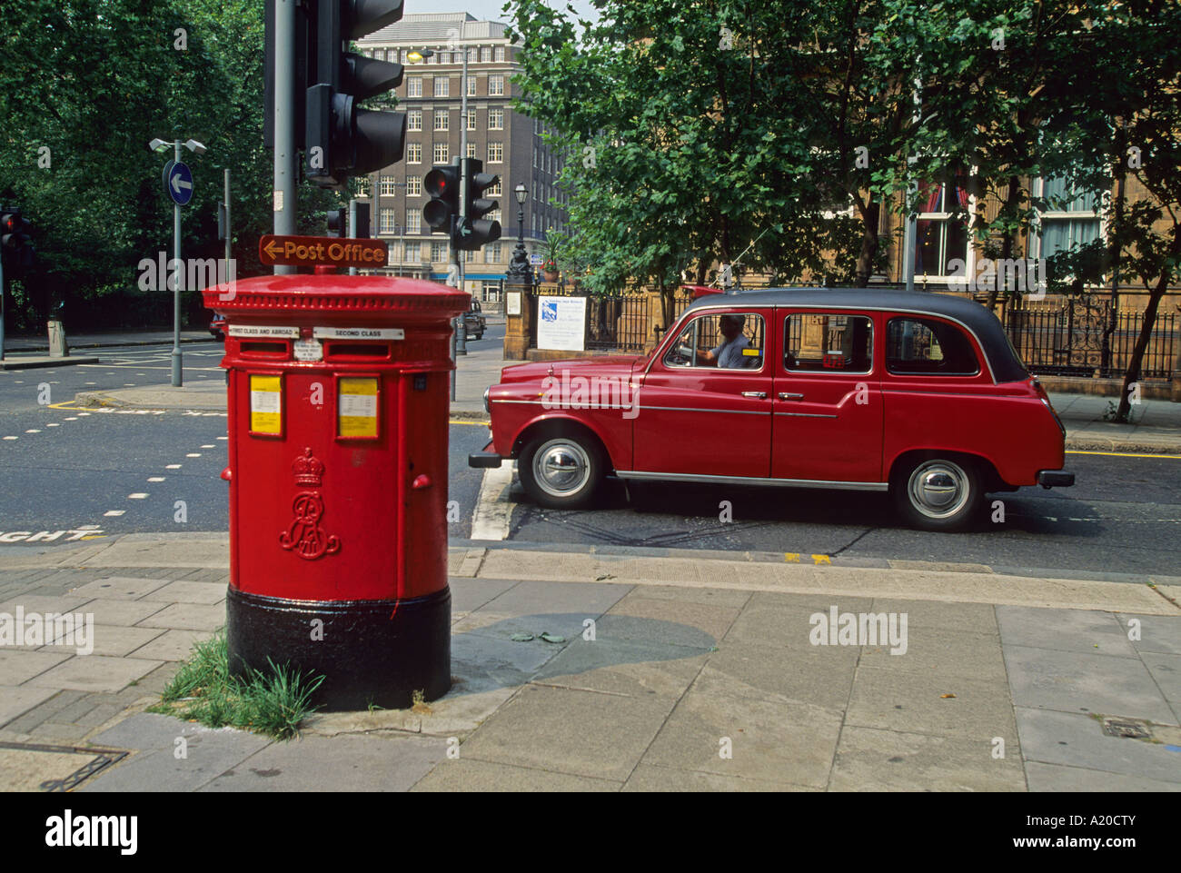 The post in London U.K. Europe Stock Photo - Alamy