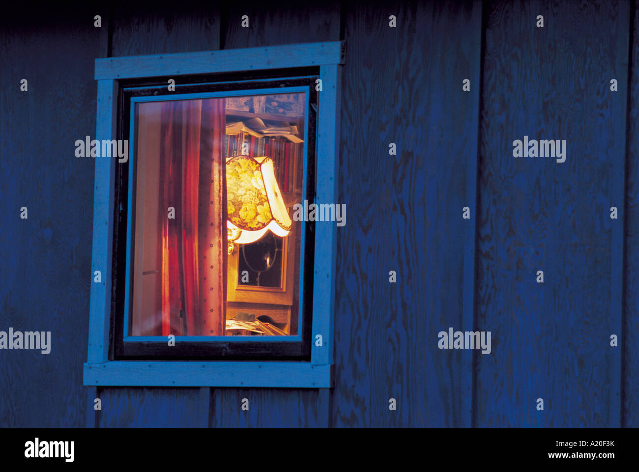 View into Window of Home Stock Photo - Alamy