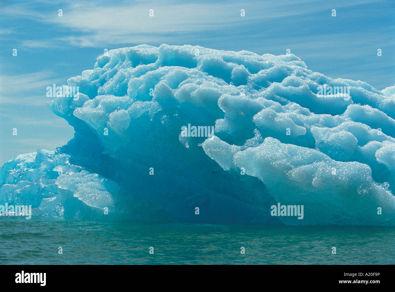 Iceberg and water Stock Photo - Alamy