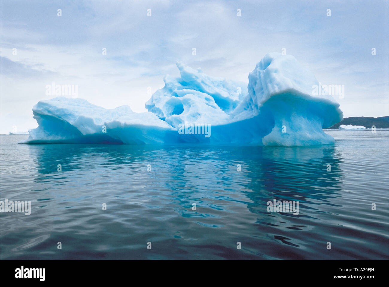 Iceberg and water Stock Photo - Alamy
