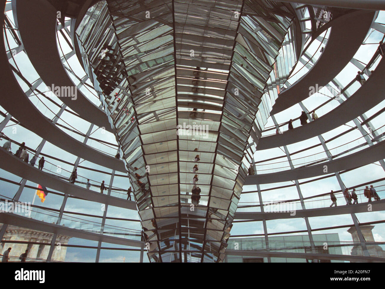 Reichstag building interior Stock Photo - Alamy