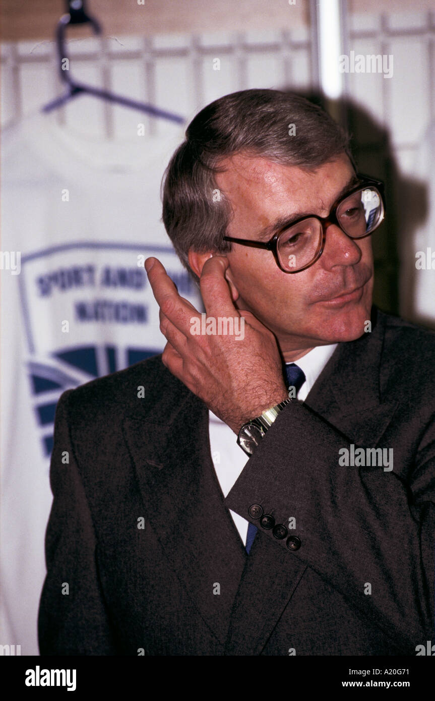 John Major 1991 Stock Photo - Alamy