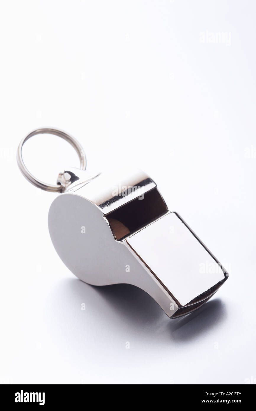 Whistle in studio Stock Photo - Alamy