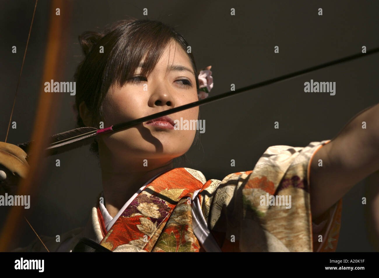 Japanese archery archer hi-res stock photography and images - Alamy