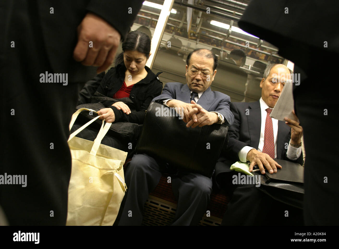 Sleeping train japan hi-res stock photography and images - Alamy