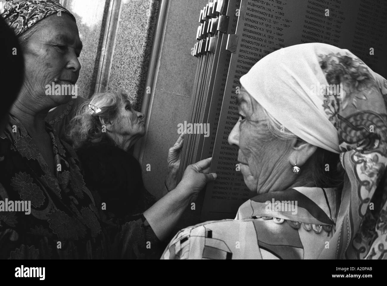 Women uzbek Black and White Stock Photos & Images - Alamy