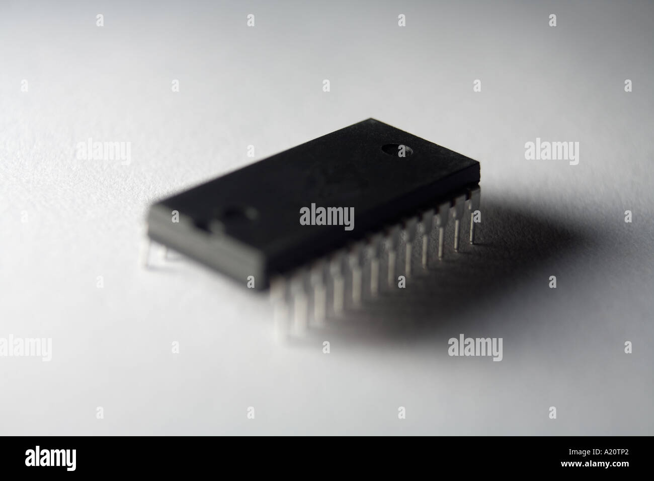 single computer chip Stock Photo - Alamy