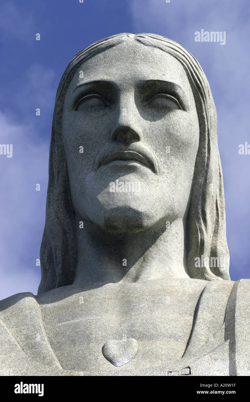 Christ the Redeemer statue stands on top of Corcovado Mountain, Rio De ...