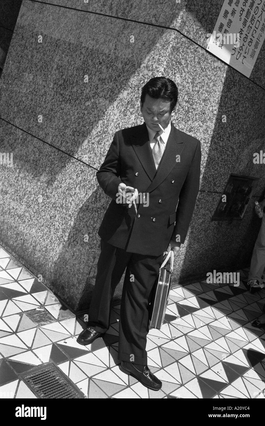 Fashion of japanese salaryman hi-res stock photography and images - Alamy