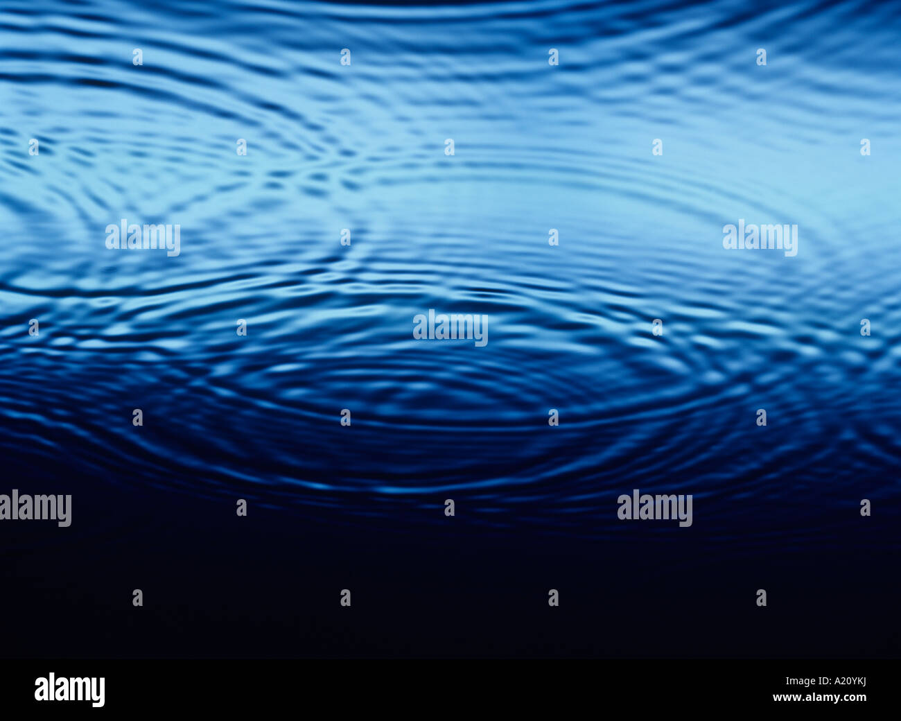 Ripples overlapping on Water, close-up Stock Photo - Alamy