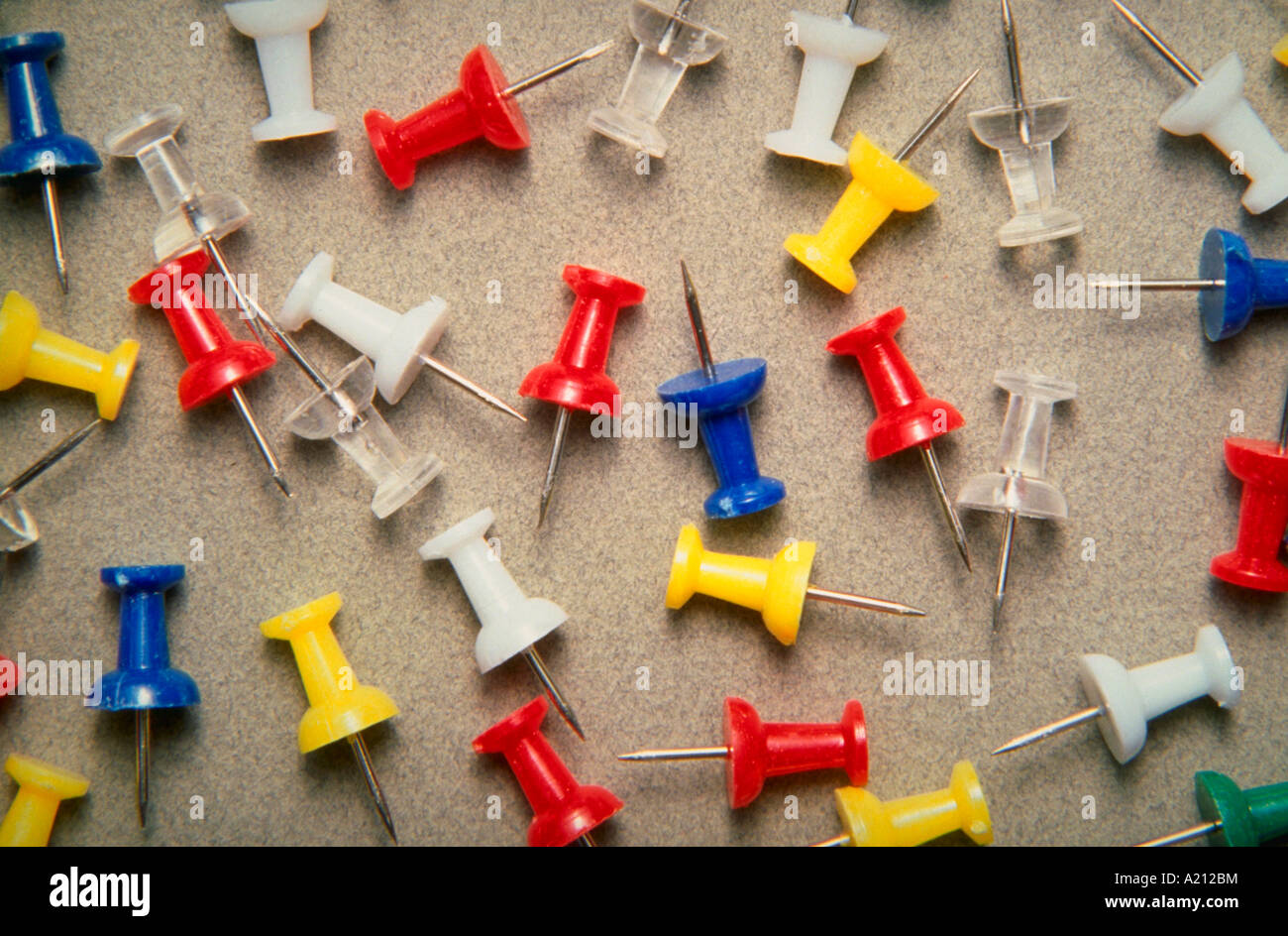 Push Pin Pattern Stock Photo - Alamy