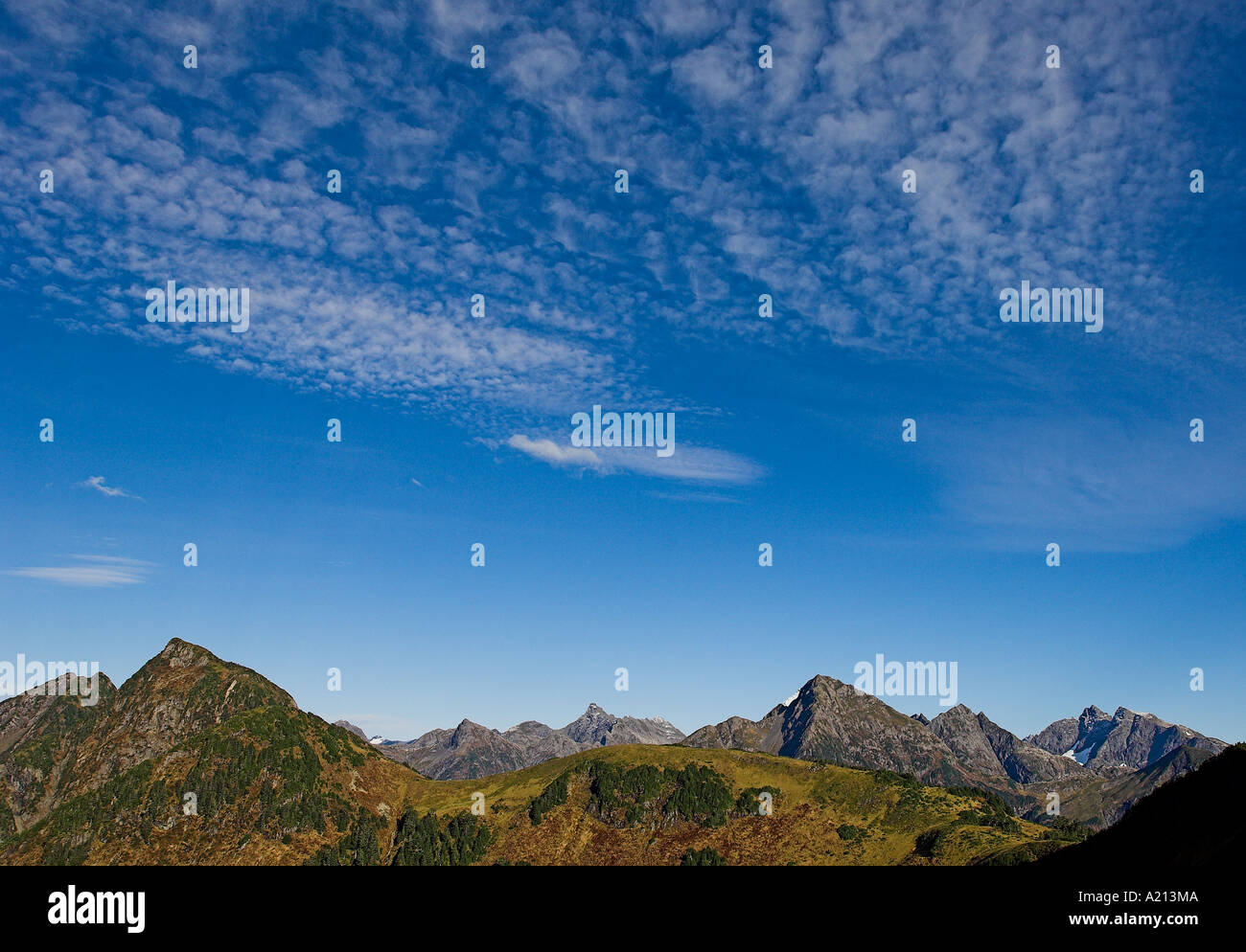 Summer skyline, Baranoff Island, Alaska Stock Photo - Alamy