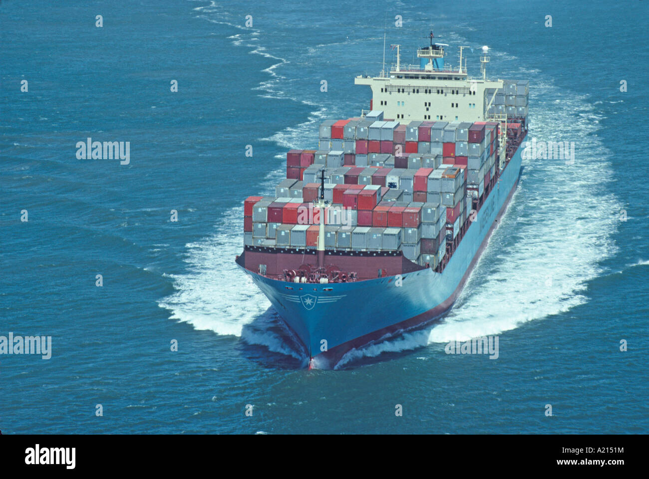 container ship at sea Stock Photo - Alamy