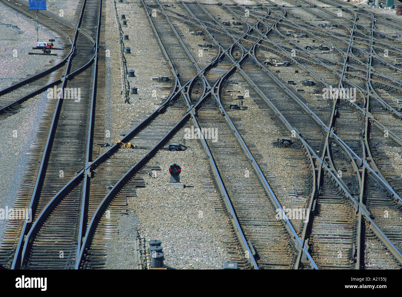 Tracks Criss Cross High Resolution Stock Photography and Images - Alamy