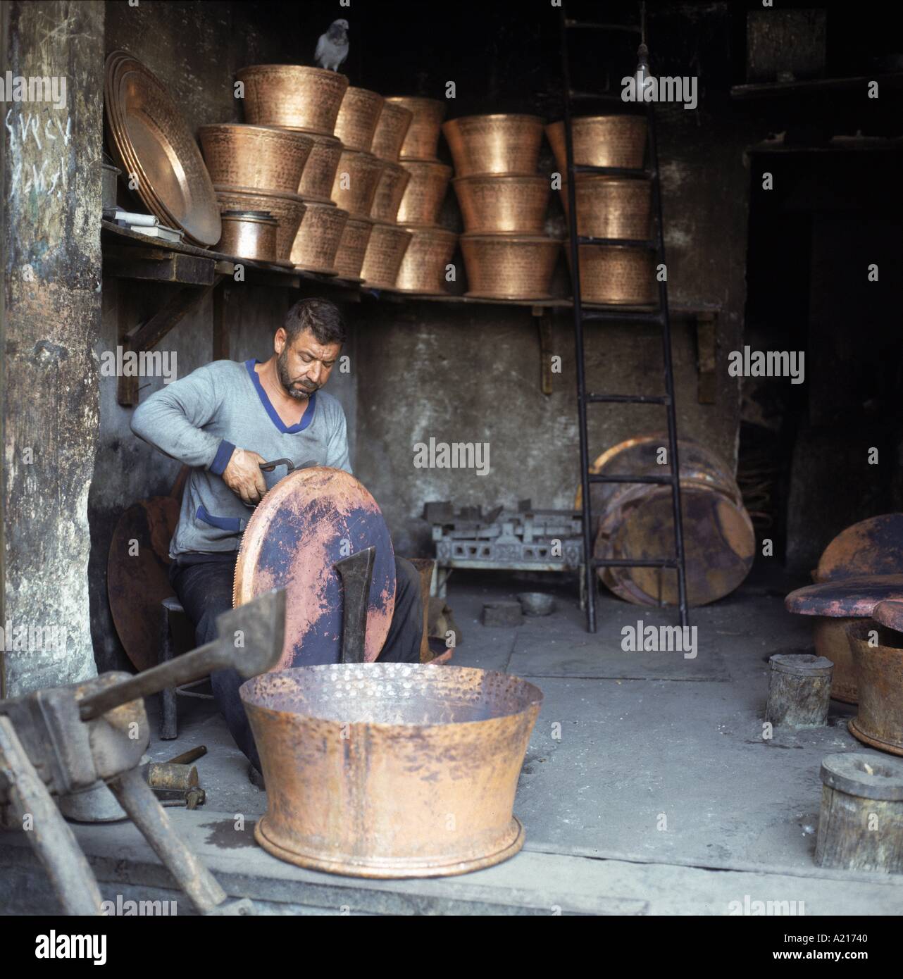 The coppersmith hi-res stock photography and images - Alamy