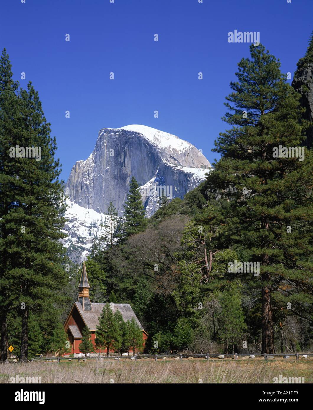 Wooden chapel built in 1879 the oldest building still in use with snow ...